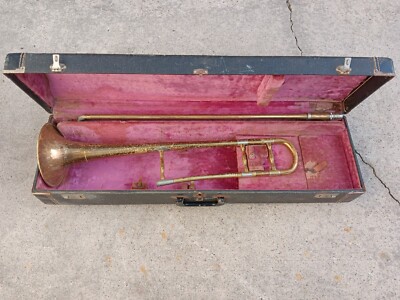 Vintage The Olds Standard Trombone with Hard Case | eBay