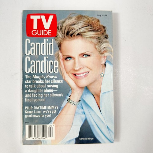 TV Guide magazine May 8 1996 BERGEN COVER Murphy Brown, Houston Edition ...