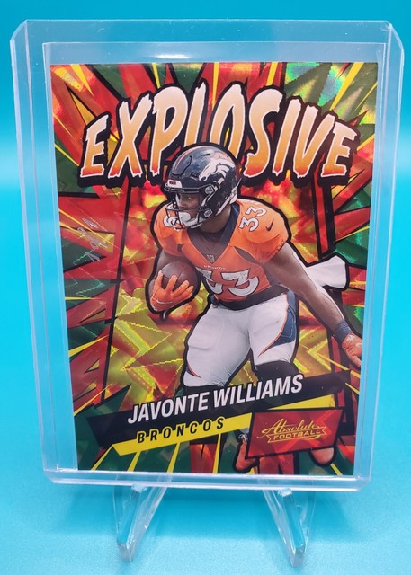 2022 Panini Absolute - Explosive #E22 Javonte Williams for sale online ...