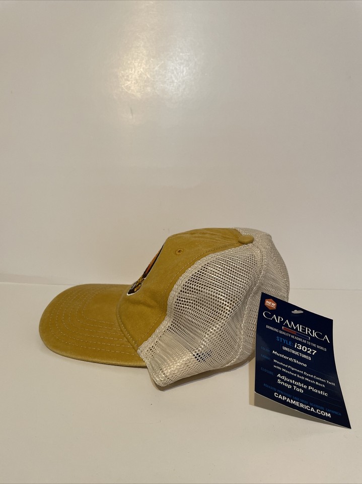 NWT Vintage SHEPHERD'S RV PARK SnapBack Truckers Hat Baseball Yellow ...