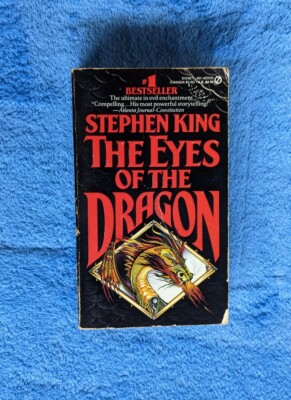 THE EYES OF THE DRAGON Stephen King Paperback Book 1988 Fantasy Horror ...