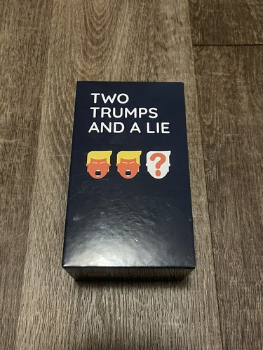 Donald Trump Two Trumps and a Lie Card Game by Seth Griffin - 470 Quote ...