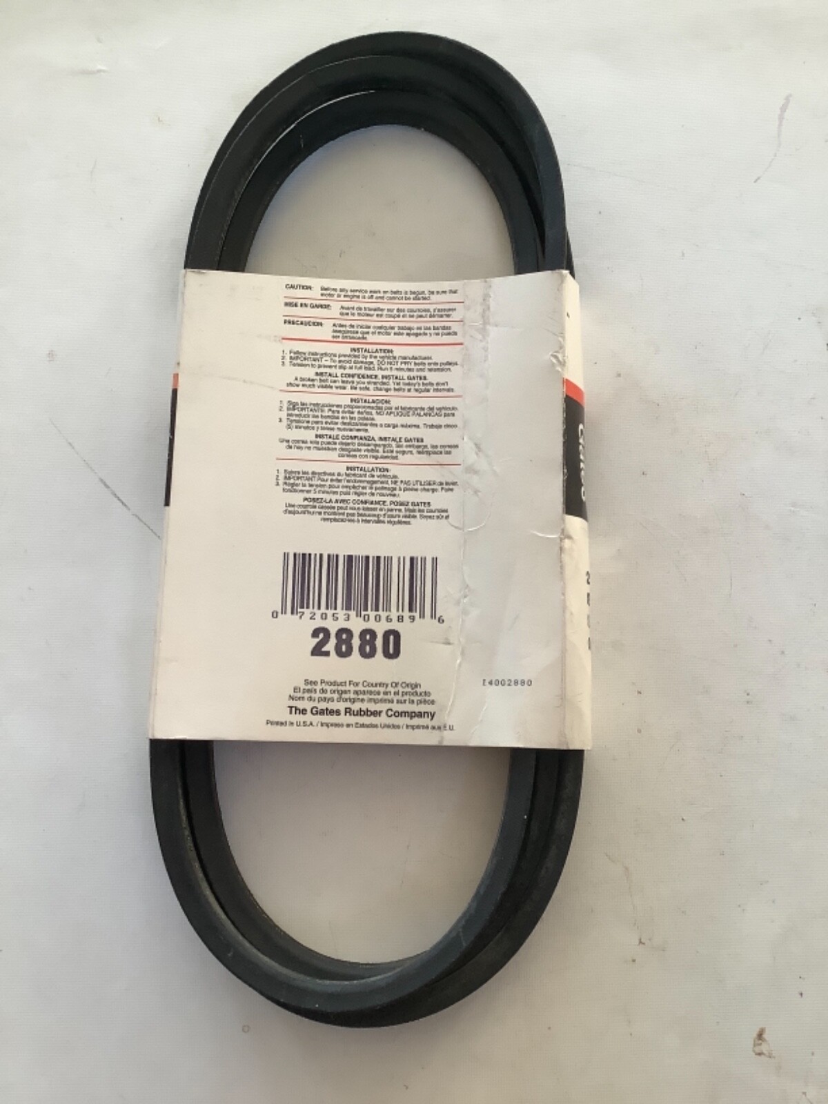 2880 Gates Truflex Belt 4L880 | eBay