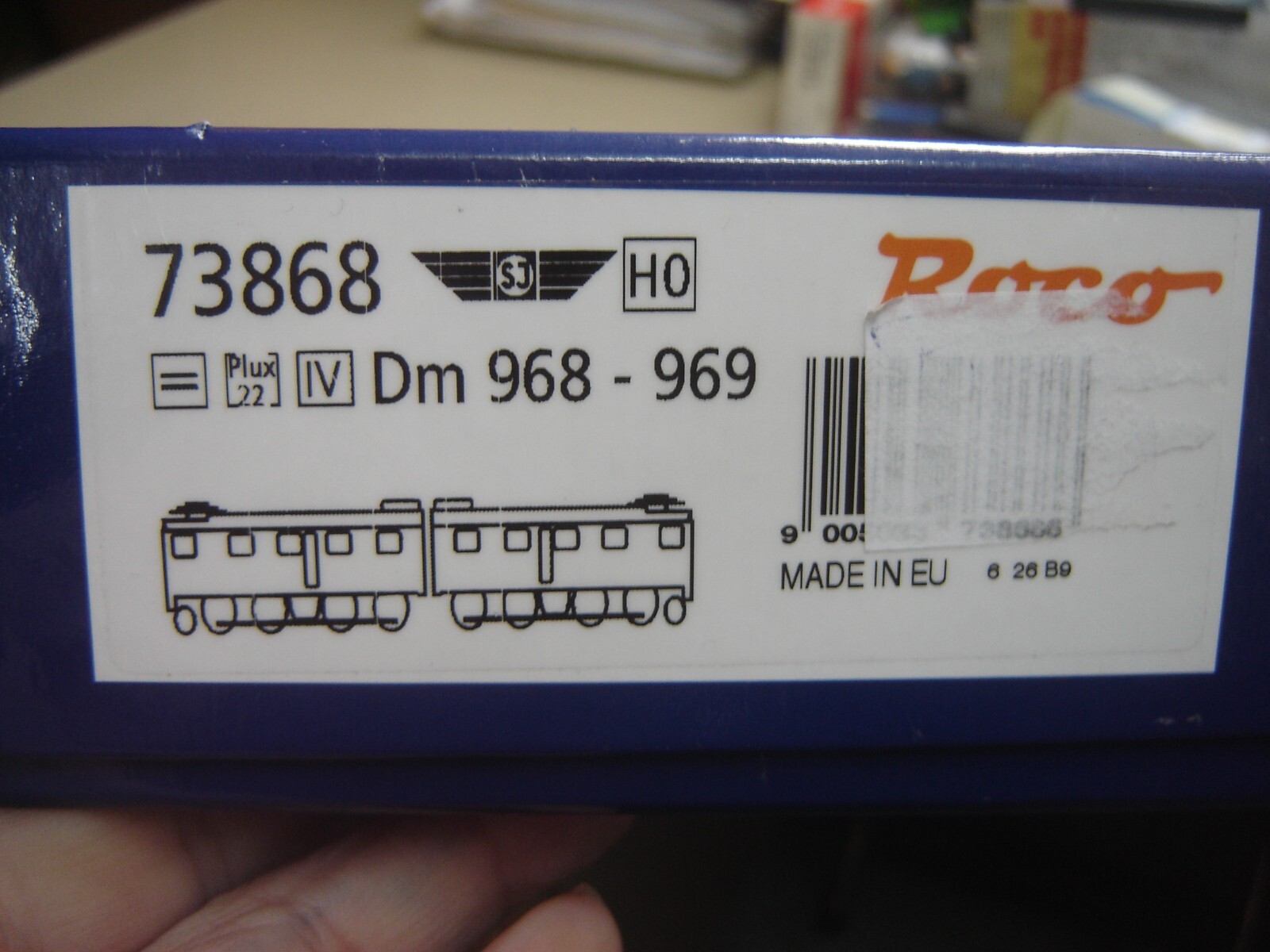 Roco HO 73868 Doppel-E-Lok Dm 968-969 Erzbahnlok der