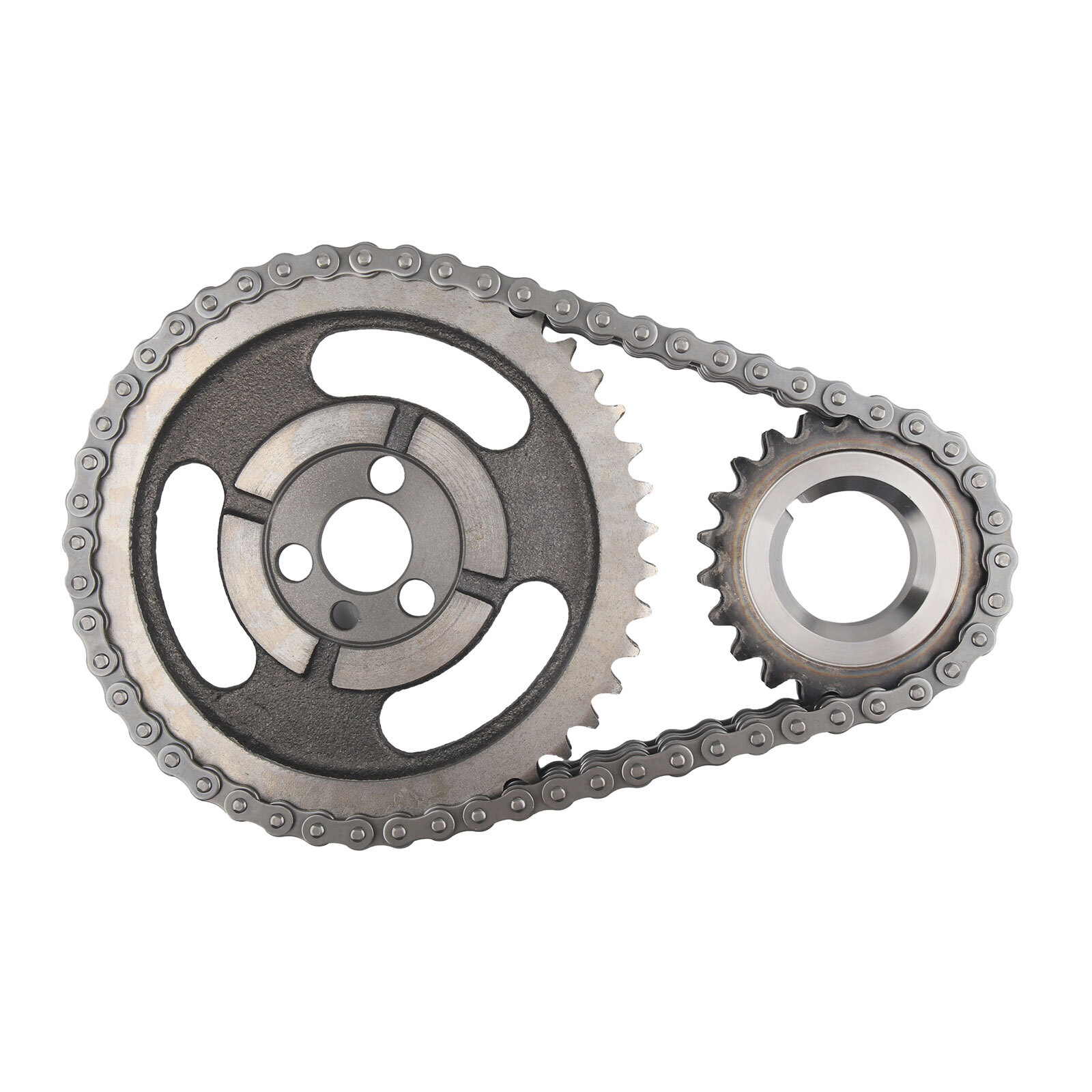 HD Double Roller Timing Chain Set for Chevrolet SBC 5.7L 283 305 327 ...