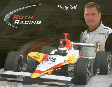 2005 Marty Roth "Roth Racing" Chevy Dallara Indy Car Hero Card | eBay