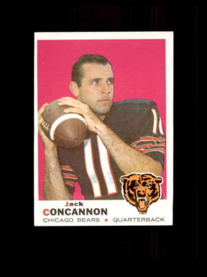 1969 Topps Football #186 Jack Concannon STARX 4.5 VG/EX+ (LS803975) | eBay