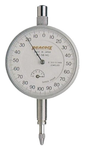 1pc pointer dial gauge 5B-HG mechanical dial gauge range 1mm 0.001mm ...