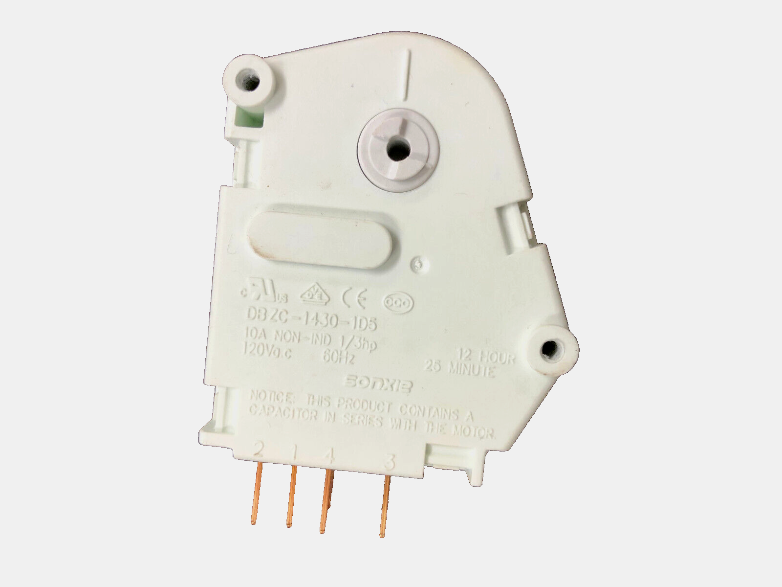 New OEM Frigidaire Refrigerator Defrost Timer DBZC-1430-1D5 - Part ...