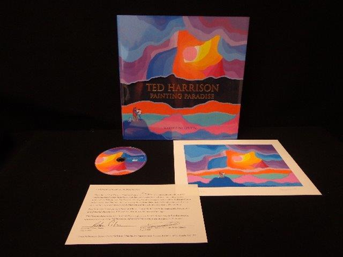Ted Harrison: Painting Paradise Signed 480/750Ltd Ed w/ Print and DVD ...