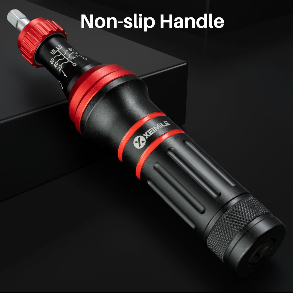 Torque Screwdriver 10-60 In.Lb, Inch Pound Torque Screwdriver Set with ...