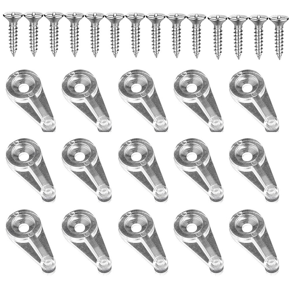 Glass Panel Clips Pack of 50 Plastic Retainer Clips for Furniture ...