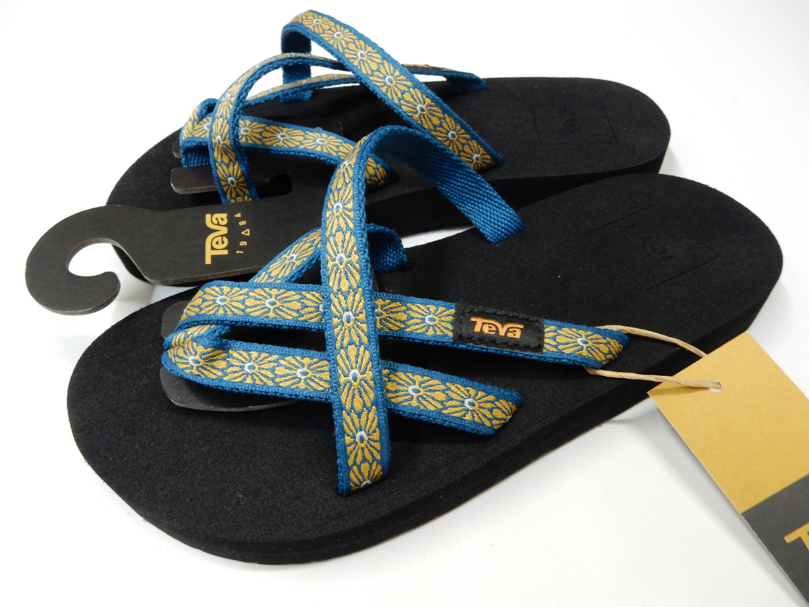 Teva Kids Olowahu Flower Loom Blue Multi 13 | eBay