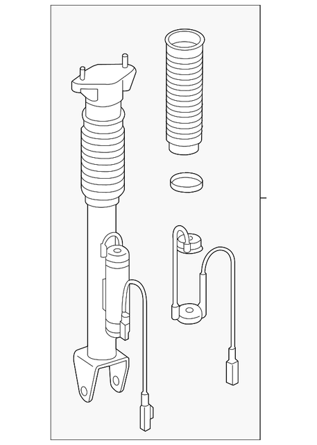 Mercedes-Benz 1663202030 Genuine OEM Shock Absorber for sale online | eBay