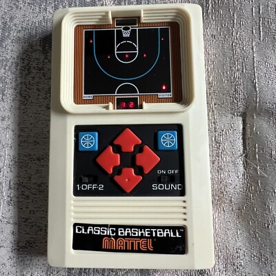 2003 Mattel Classic Basketball Electronic Handheld Game. Perfect ...