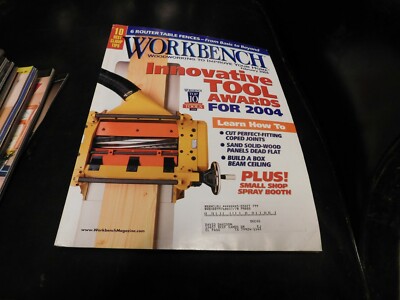 Workbench Magazine Woodworking Projects 2004 February | eBay
