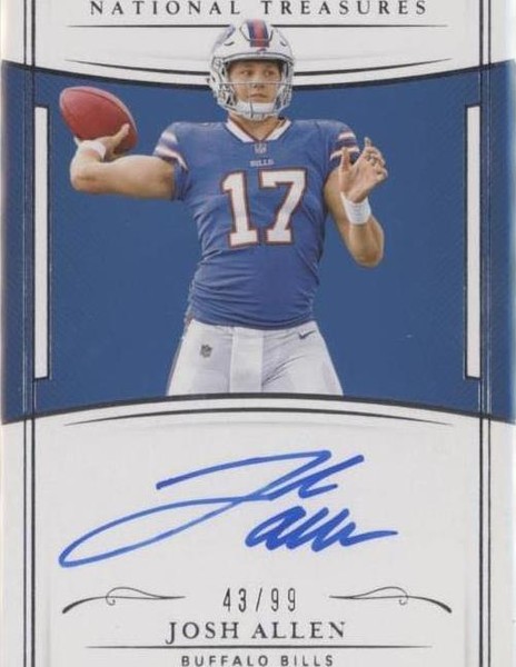 2018 Panini National Treasures - Rookie Signatures RPS #RS-JA Josh ...