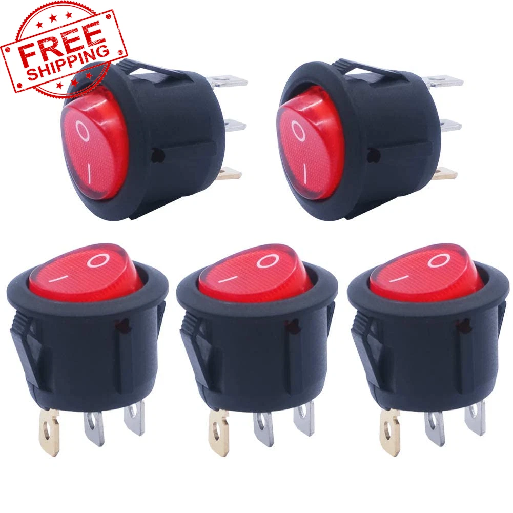 Lighted Rocker Switch 120v | Shelly Lighting