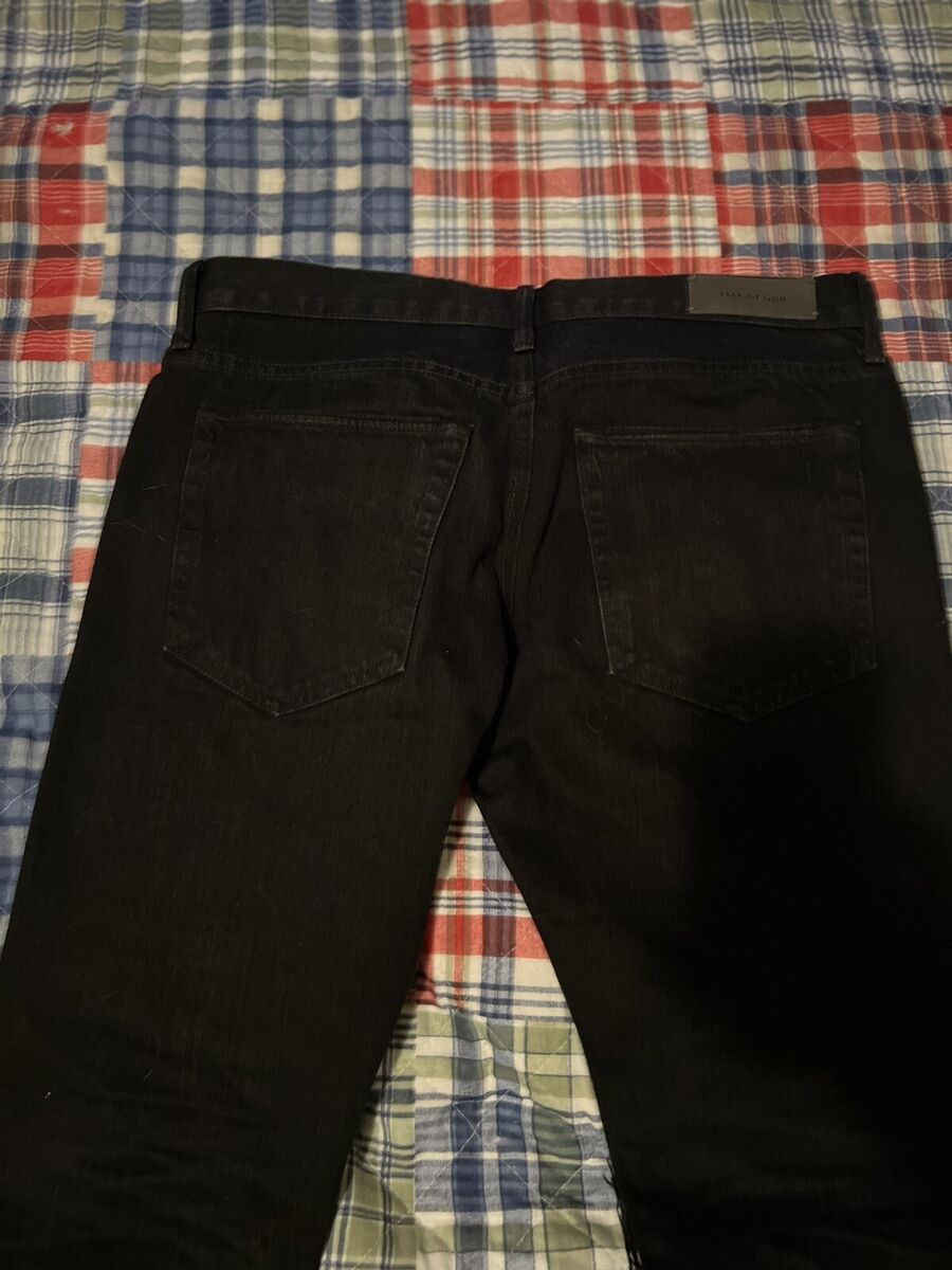 Fear Of God Fourth Collection Jeans 2015 - 2016 Black Size Fear Of God Fourth Collection Jeans 2015 - 2016 Black Size