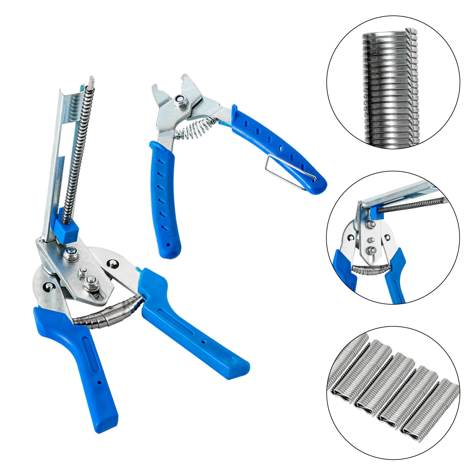 M-Type Cage Ring Plier 600pcs Nail Staples For Bird Chicken Wire ...