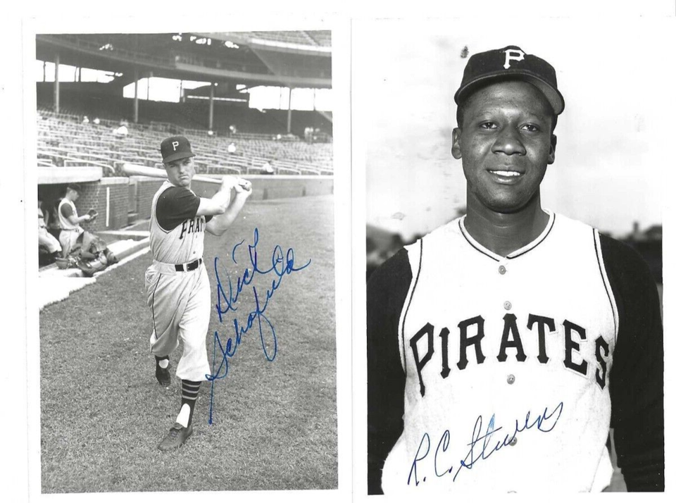Pittsburgh Pirate Baseball Autographed B&W 4x6 George Brace Photo ...