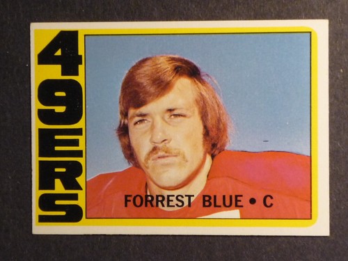 1972 Topps Forrest Blue #38 49ers NM | eBay