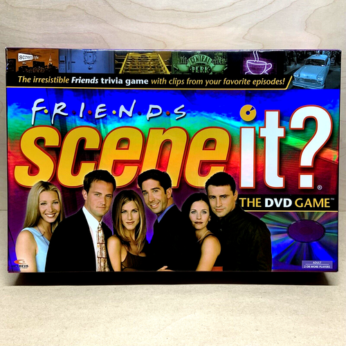 Friends Scene It DVD Trivia Board Game Complete Set - Game Pieces Still ...