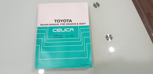 TOYOTA CELICA AT180 ST182 ST184 ST185 SERIES CHASSIS & BODY MANUAL ...