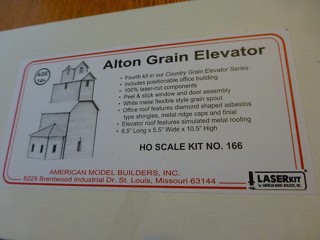 American Model Builders HO #166 Alton Elevator kit Form | eBay
