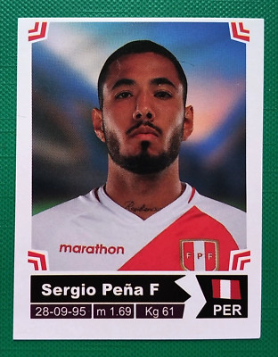 2022 SC Qatar World Cup FIFA #072 SERGIO PEÑA Peru Soccer Team Sticker ...