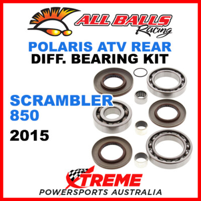 25-2080 Polaris Scrambler 850 2015 Rear Differential Bearing Kit | eBay ...