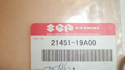 Suzuki OEM New clutch plate 21451-19A00 #9826 | eBay