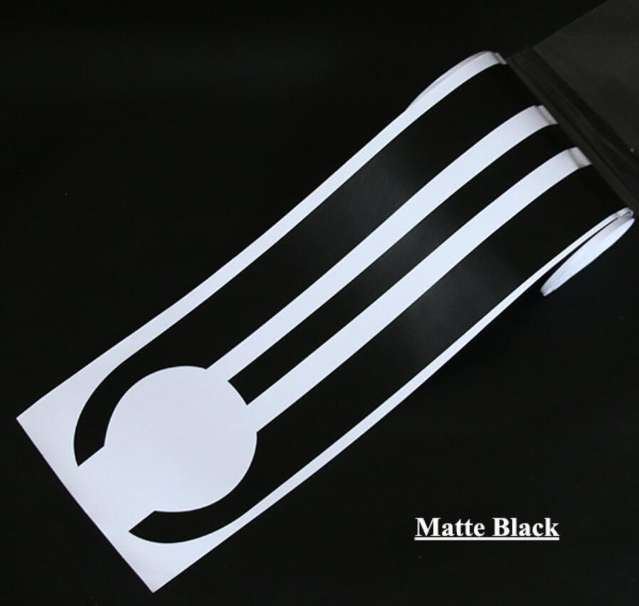Hood and Rear Racing Stripe Car Sticker Kit for Mercedes Benz Bonnet ...