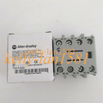 1pc New AB Allen-Bradley Contactor Auxiliary Contact 100-FA22 | eBay