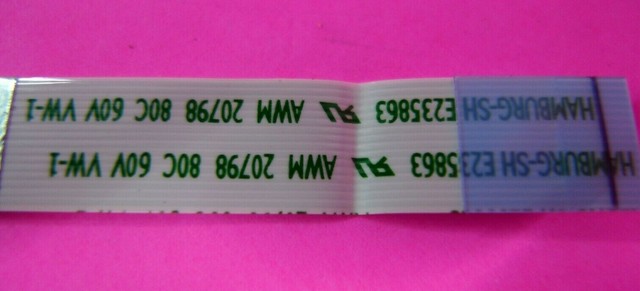 AWM 20798 80C 60V VW-1 Ribbon Cable HAMBURG-SH E235863 for sale online ...