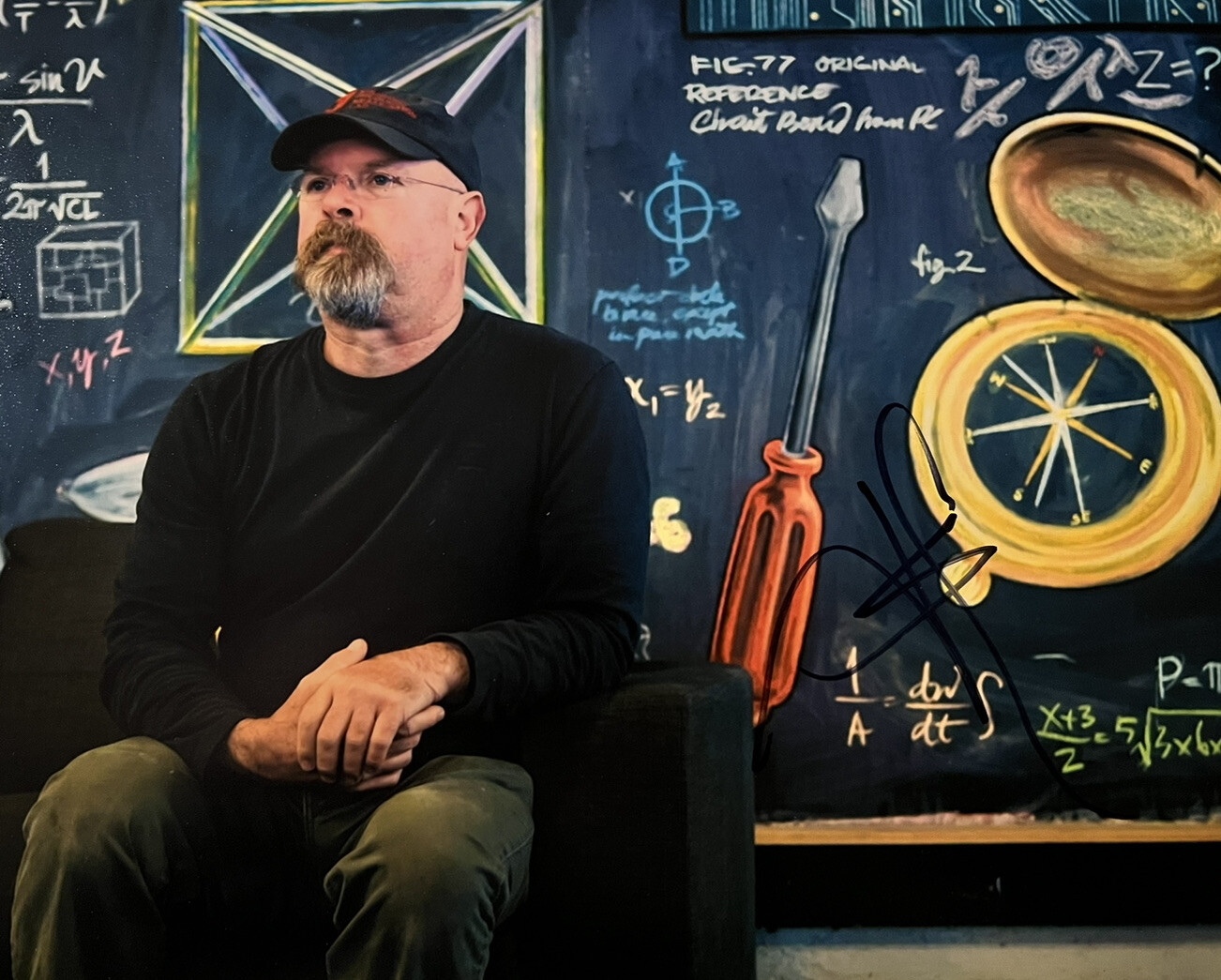 JAMIE HYNEMAN HAND SIGNED 8x10 PHOTO MYTHBUSTERS TV SHOW AUTOGRAPH ...