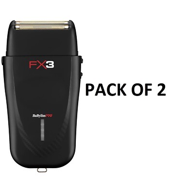 BaBylissPRO FX3 Professional High Speed Foil Shaver Black #FXX3SB ...