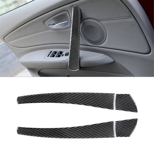 RHD For BMW 1 Series E82 E88 2008-13 Carbon Fiber Interior Door Pull ...