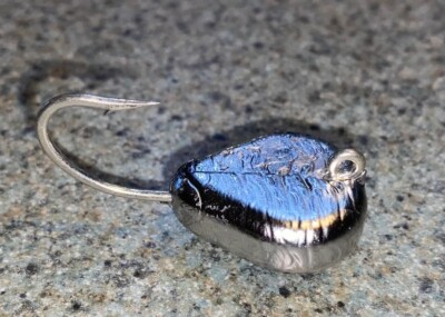 15 FLAT TOP TOG JIGS Unpainted 4/o XX strong steel hooks blackfish ...