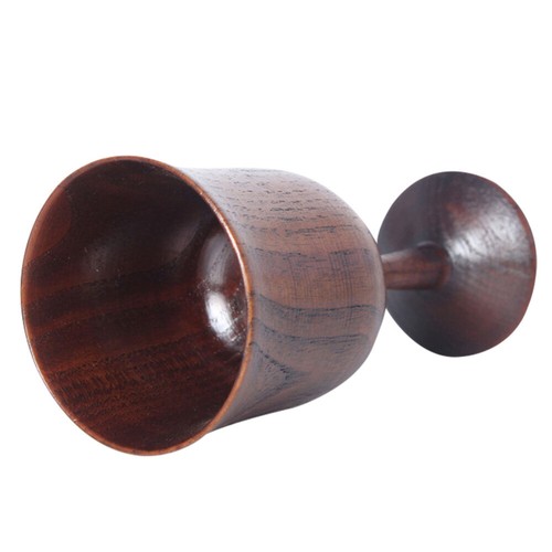 Chalice Goblet Cup Decorative Wooden Simple Style Coffee Cups Household ...