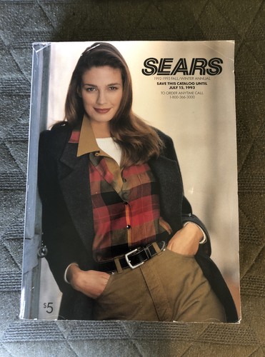 SEARS 1992/1993 Fall Winter Annual Catalog Free Shipping Fashion Toys ...