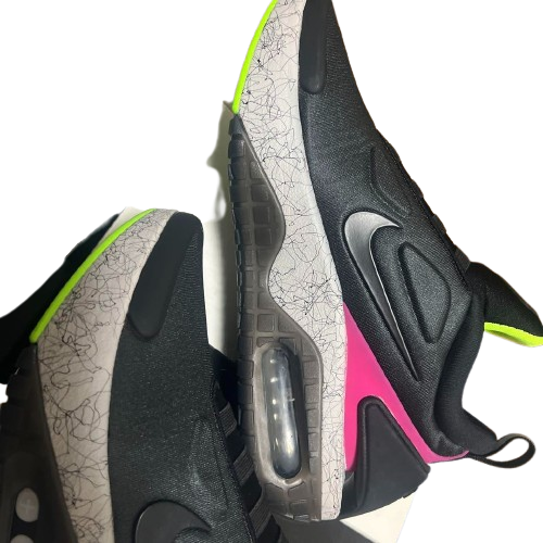 US 9.5 Nike Adapt Auto Max Black Fireberry Green CZ6804-001 Pad Adapter ...