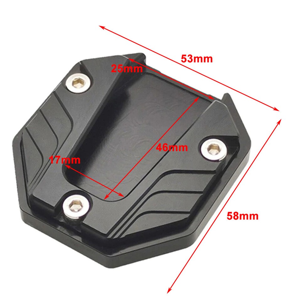 Kickstand Extender Foot Side Stand Extension Pad Support Plate ...