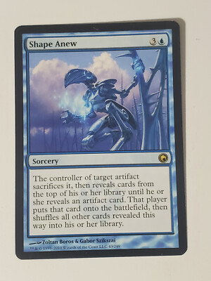 MTG - Shape Anew - Scars of Mirrodin Regular Rare Artifact Combo Card ...