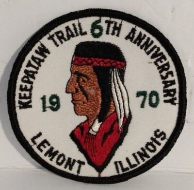 1970 KEEPATAW TRAIL 6TH ANNIVERSARY LEMONT ILLINOIS Boy Scouts CUB ...