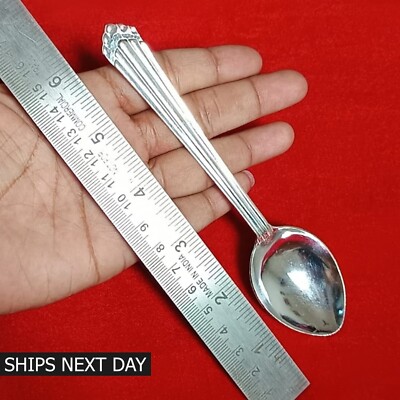 999 Pure Fine Silver Spoon Solid Flatware Silverware Serving Utensils ...