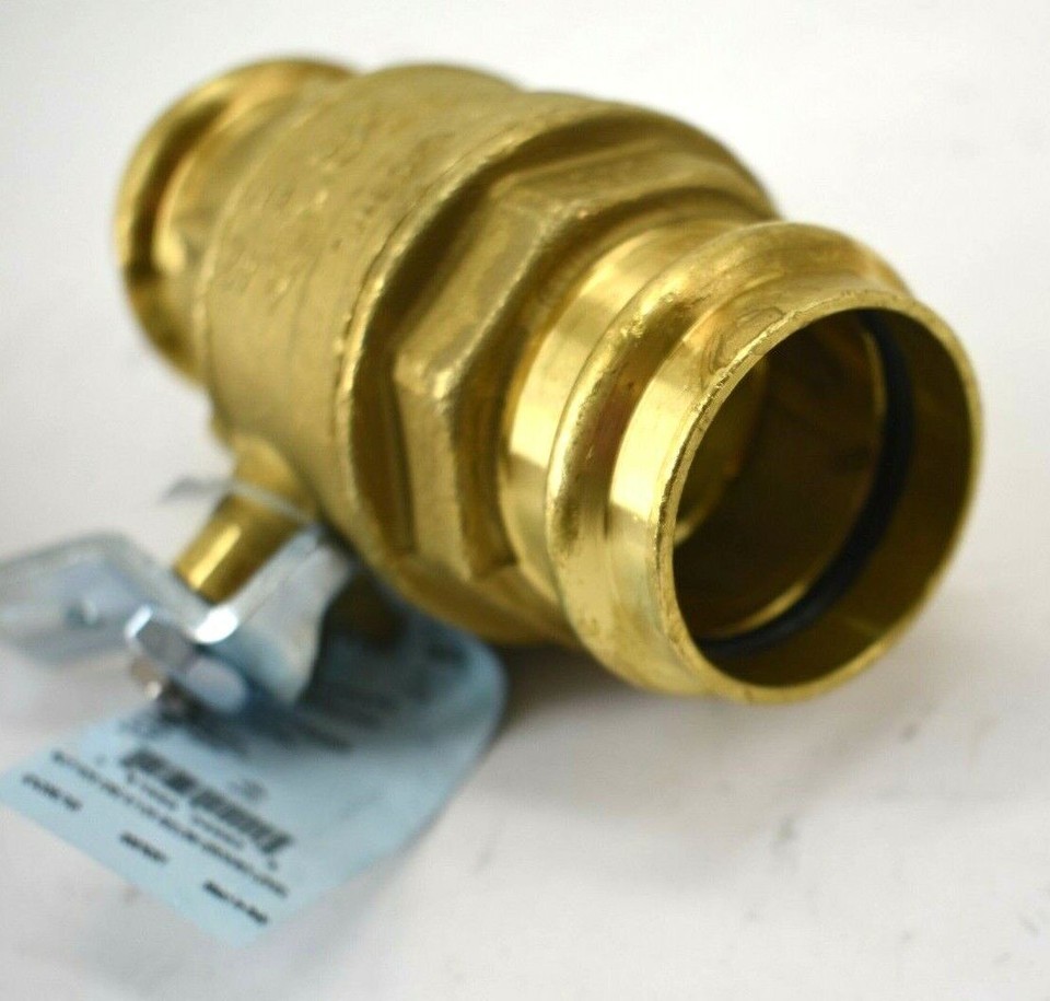 FNW CW511L Brass Water Pressure ProPress Full Port 1-1/2" Ball Valve ...