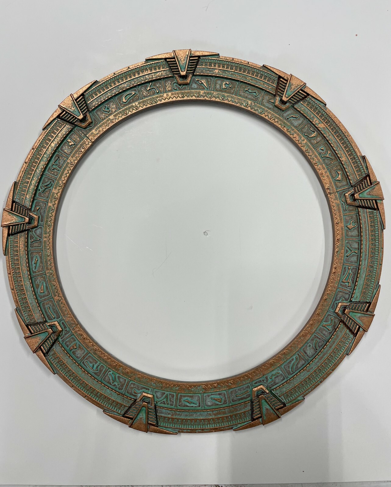 Large Patinated Stargate Ring/Gate/Replica 11 5/8" (29.6cm) | eBay