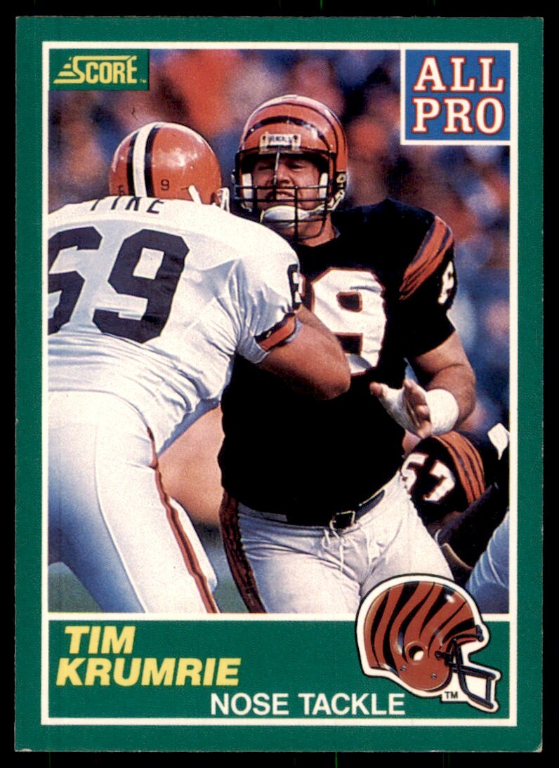 1989 Score Tim Krumrie Football Cards #308 | eBay