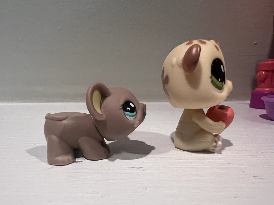 Hasbro Littlest Pet Shop LPS Hamster Playground #1888 Mouse #1889 ...